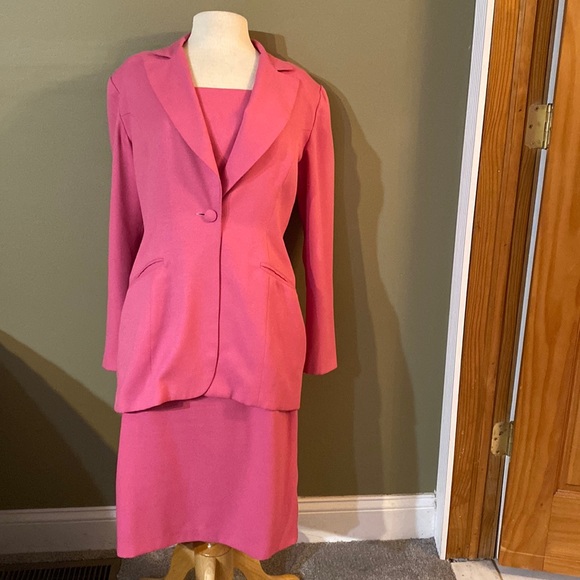 Lew Magram | Jackets & Coats | Vintage 3 Piece Pink Suit | Poshmark